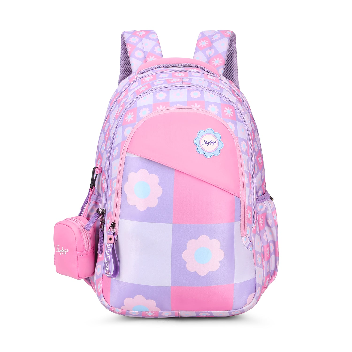 PEARL 02 SCHOOL BACKPACK LAVENDER – Skybags